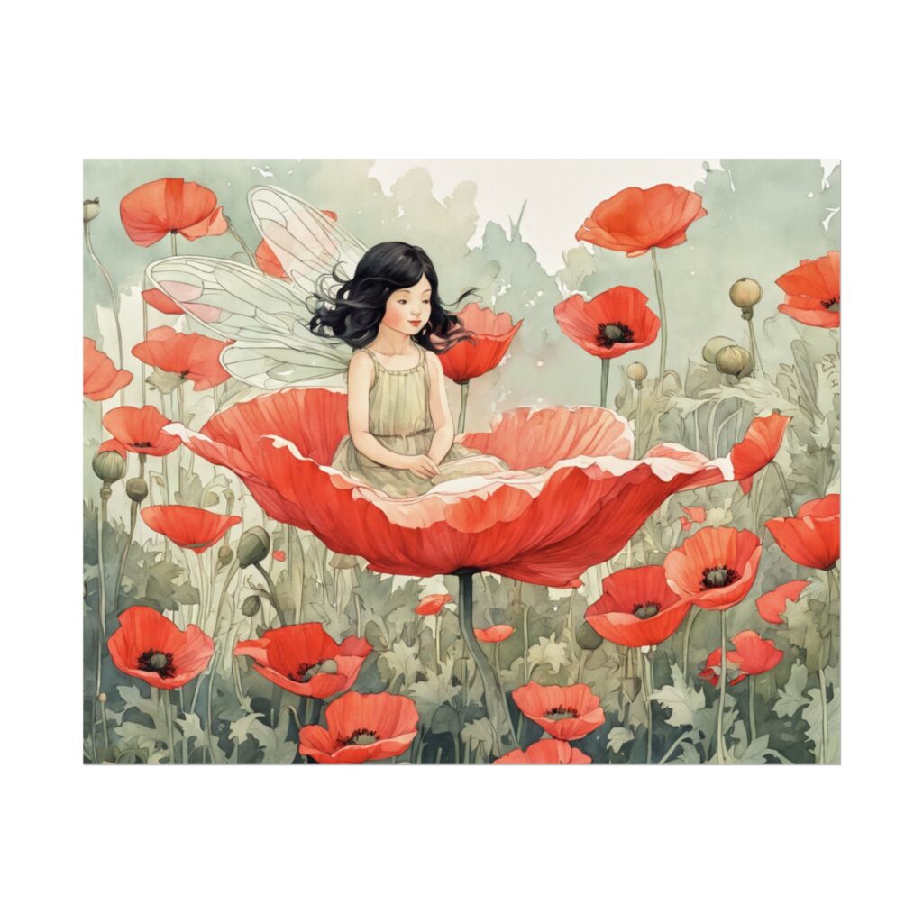 Poppy Fairy Poster – Makanuma – Soulful Toys and Learning Materials for ...