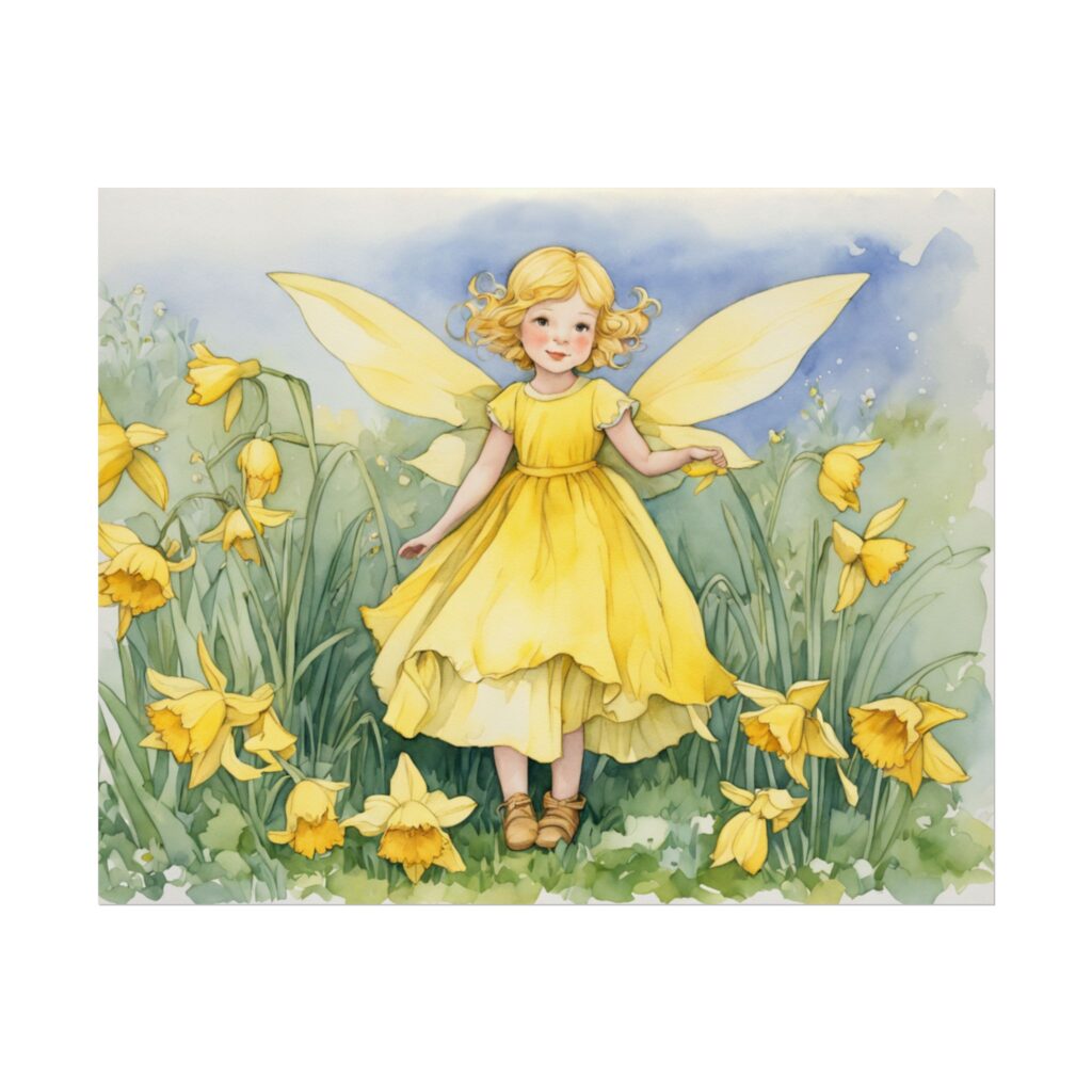 Daffodil Fairy Poster – Makanuma – Soulful Toys and Learning Materials ...