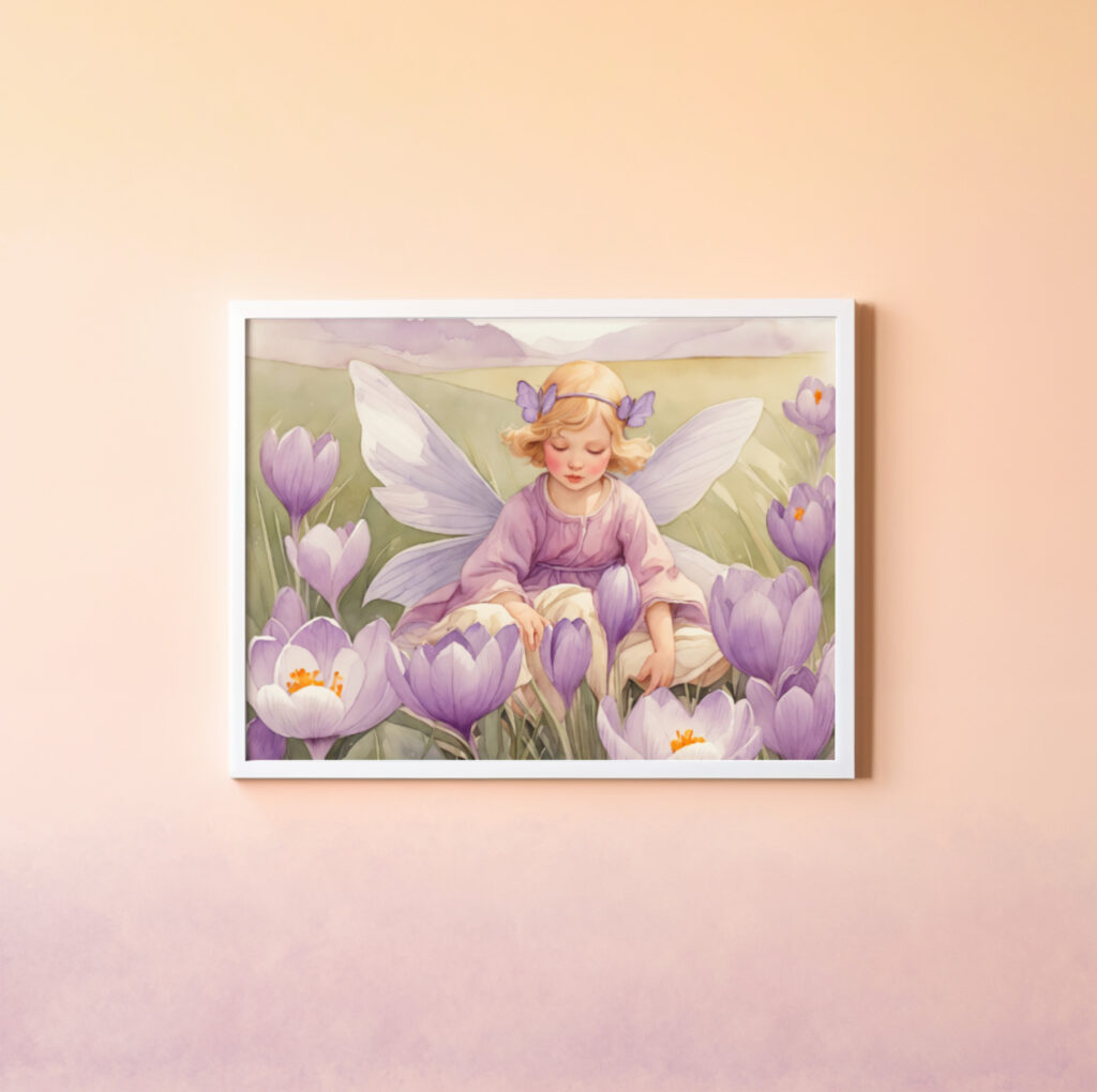 Crocus Fairy Poster – Makanuma – Soulful Toys and Learning Materials ...
