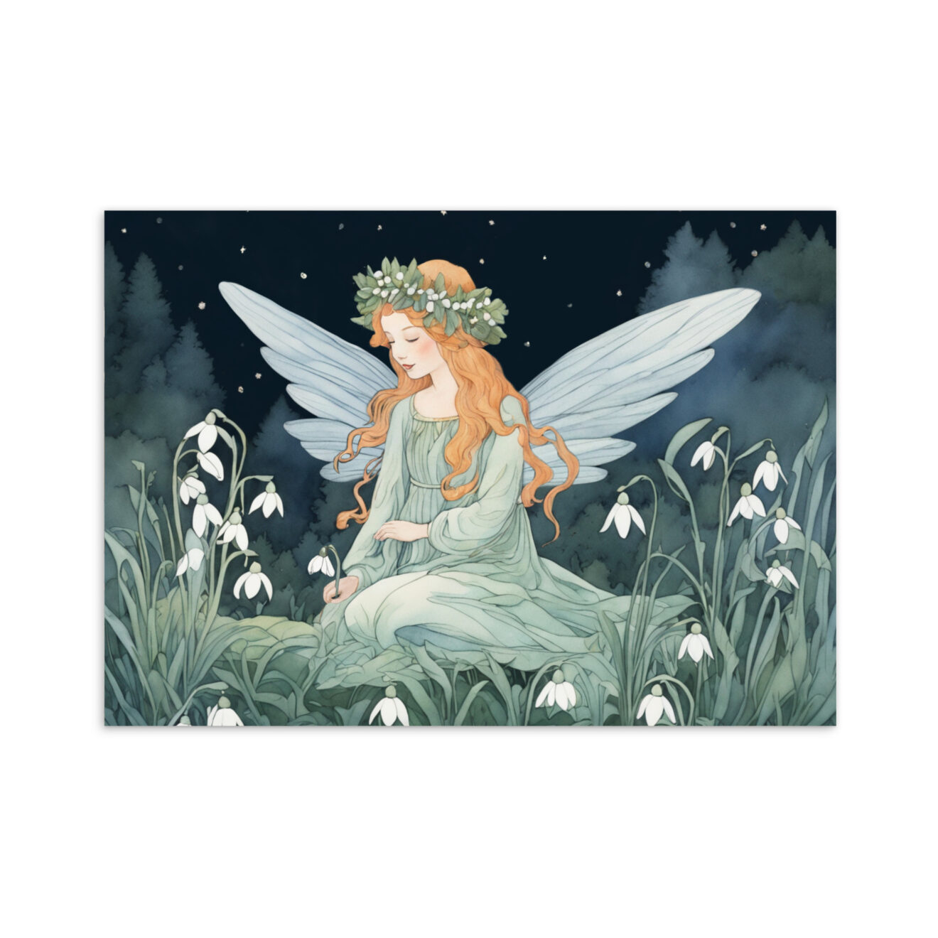 Snowdrop Fairy – postcard – Makanuma – Soulful Toys and Learning ...