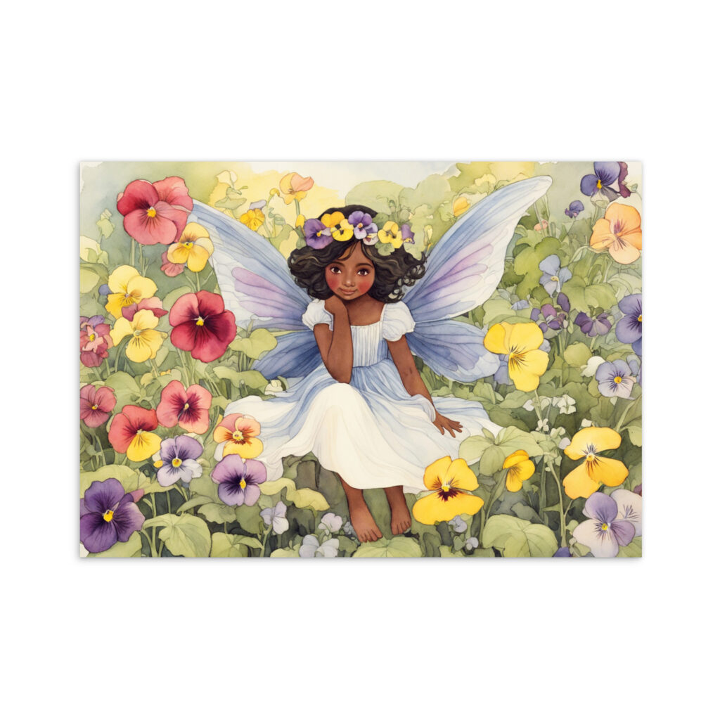 Violet Fairy – postcard – Makanuma – Soulful Toys and Learning ...